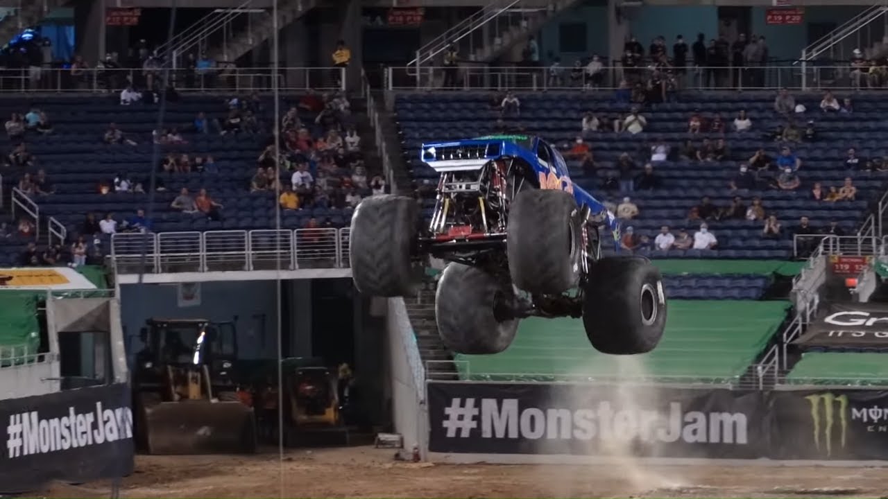 Monster Jam 2021 Orlando 2/27/21 Freestyle Rage/Zombie - YouTube