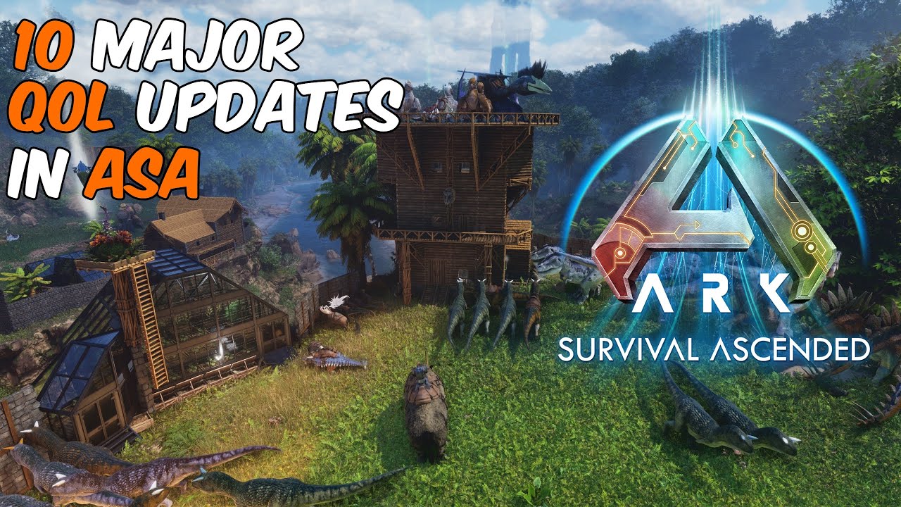 10 Major QoL Updates in ARK Survival Ascended #ark #arksurvivalascended ...