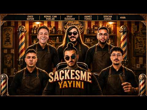 AlixMert - DEV KADRO ALİ'NİN SAÇINI KESTİ! ✂️ (Enes Batur, Kendine Müzisyen, Eray) | Yayın Tekrarı