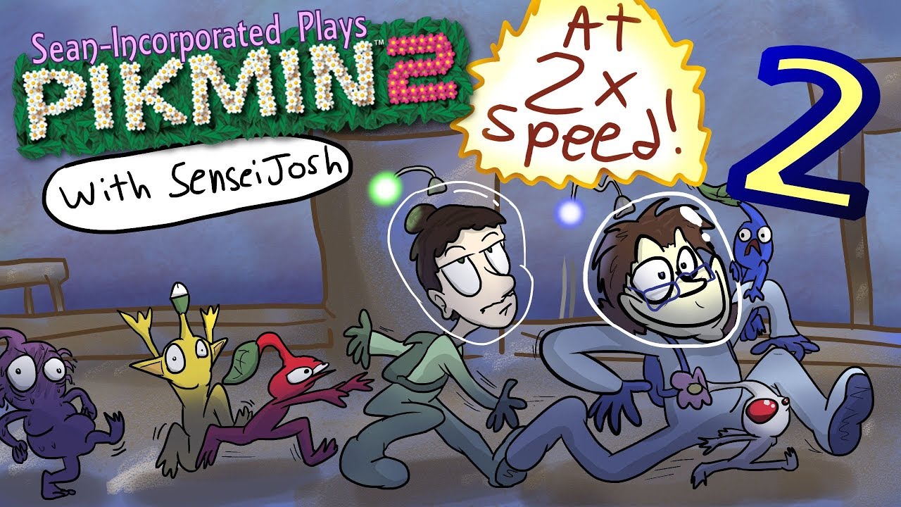 Pikmin 2 (At 2x Speed!) With SenseiJosh - Part 2 - YouTube