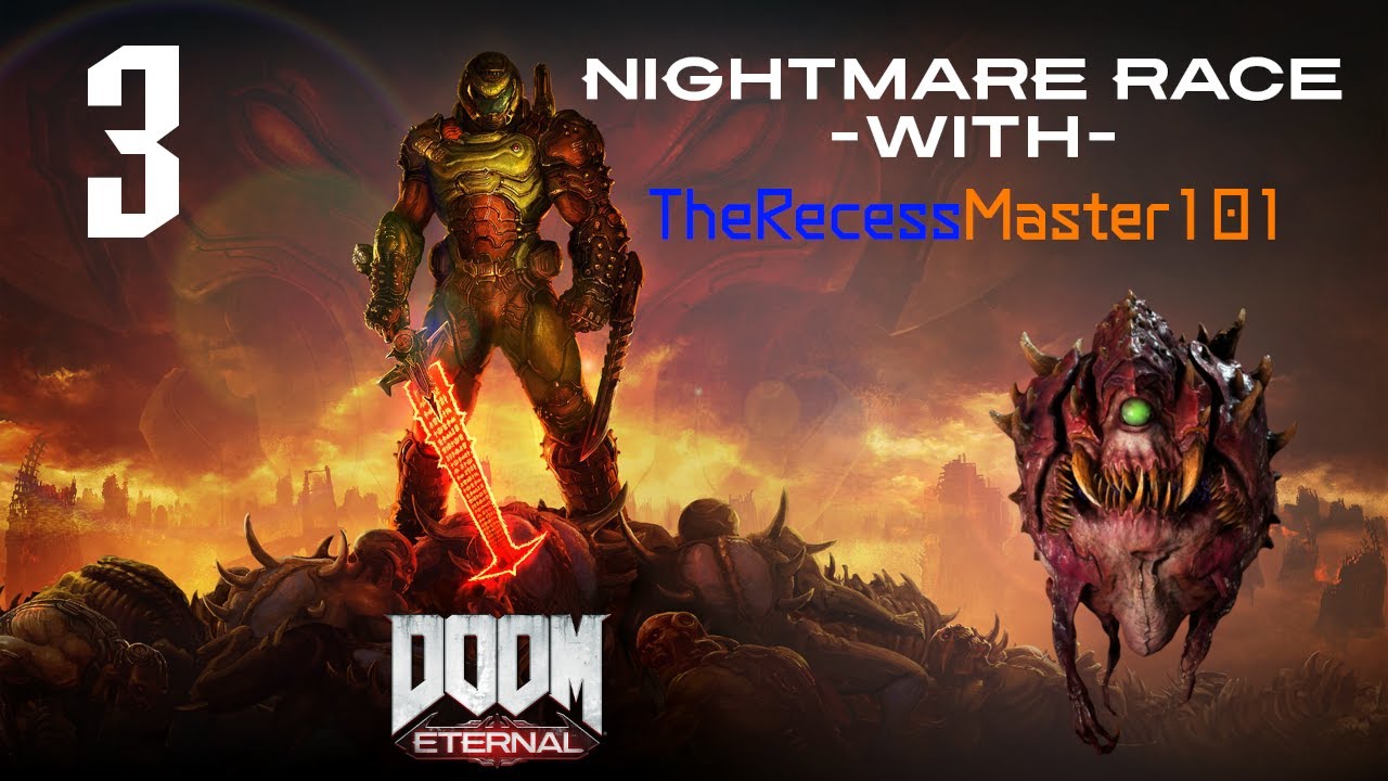 DESTROYING A ROBOT AND A DEMON HEART | Doom Eternal Race (Part 3) - YouTube