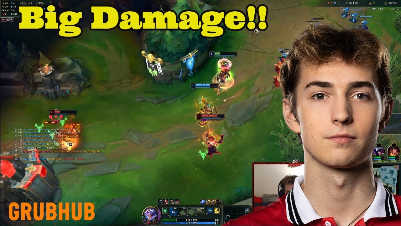 Busio Deals INSANE Damage On Twitch Support!! - YouTube