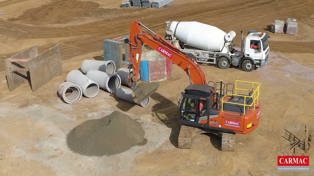 360° Excavator Exclusion Zone - YouTube