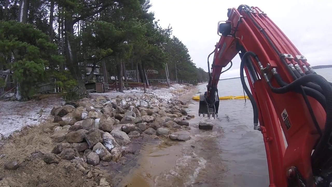 Shoreline Restoration Rip Rap YouTube shoreline-restoration-rip-rap-youtube