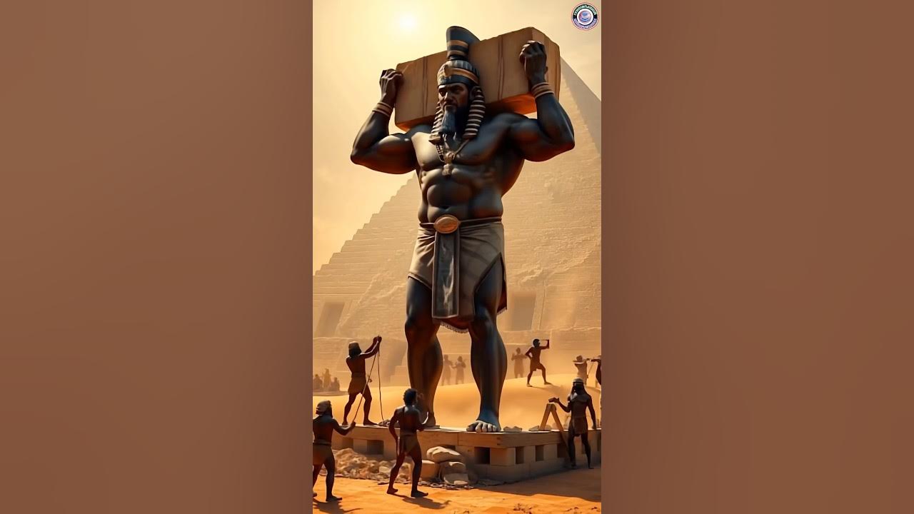 Secrets of the Pyramids, The Giant Builder #shortvideo #shorts #aifusion #aiworkflows - YouTube