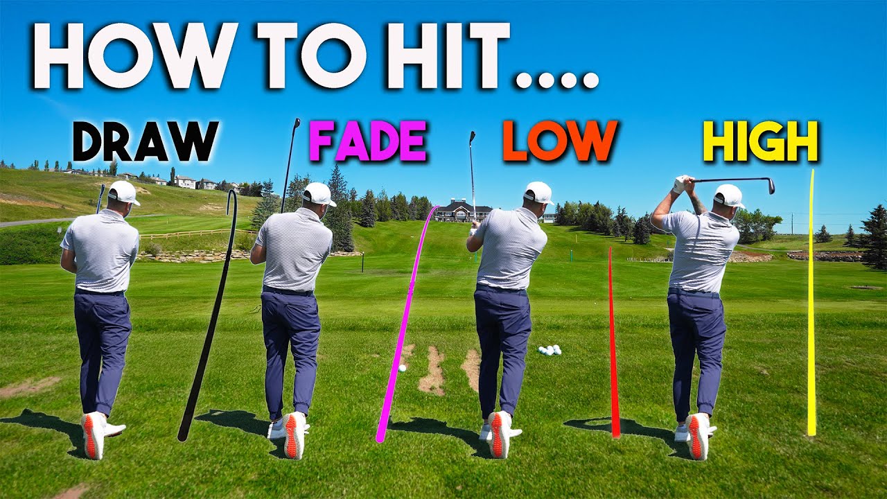 The 4 Golf Shot Shapes Every Golfer Should Know - YouTube