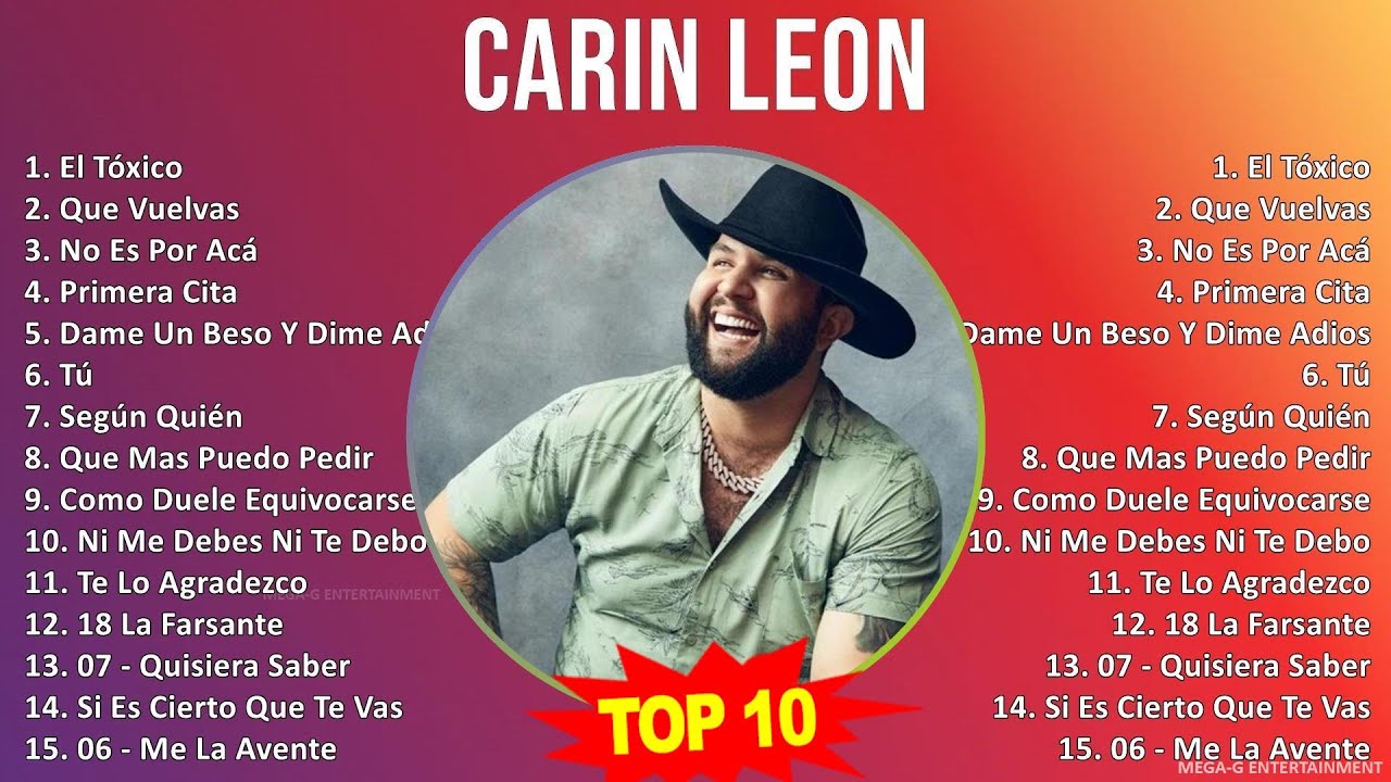 C a r i n L e o n MIX Grandes Exitos, Best Songs ~ 2010s Music ~ Top ...