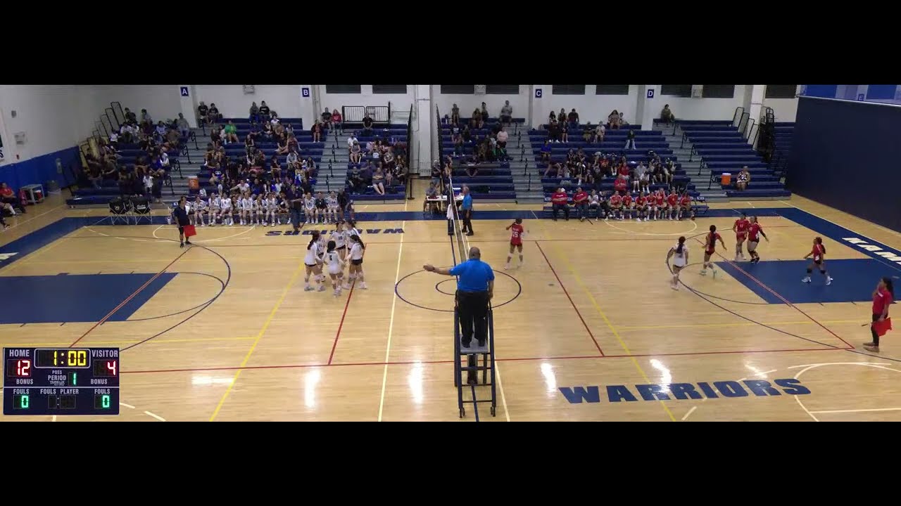 Kamehameha Hawai'i vs Keaau High School Girls' Varsity Volleyball - YouTube