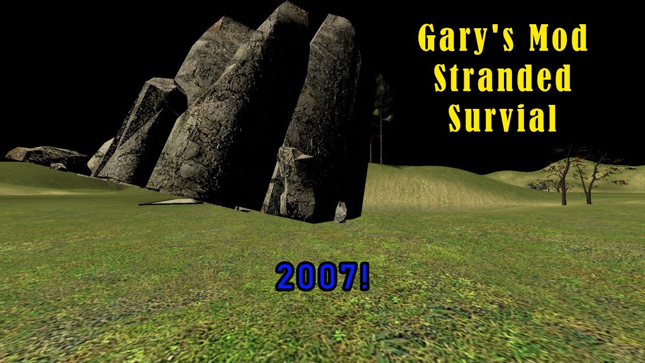 THE FIRST Survival game ever made. STRANDED! Garys Mod - YouTube