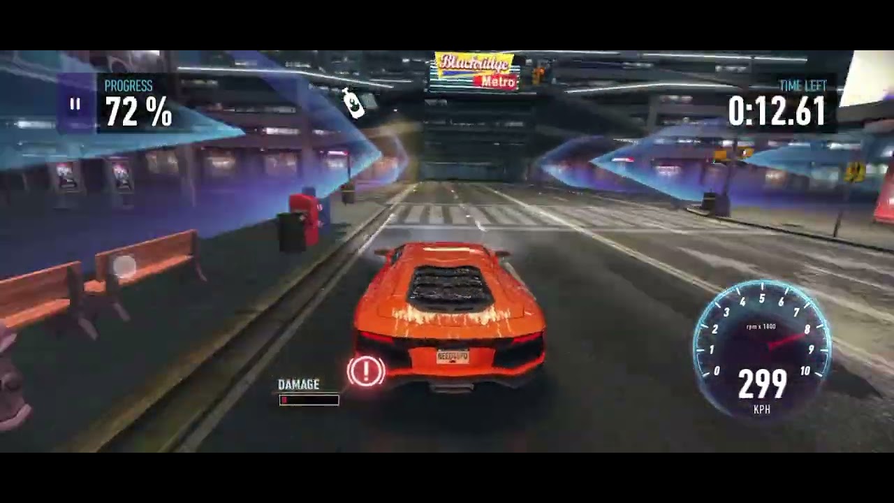 NFS noLimits android gameplay Lamborghini Aventador,Hard to control ...