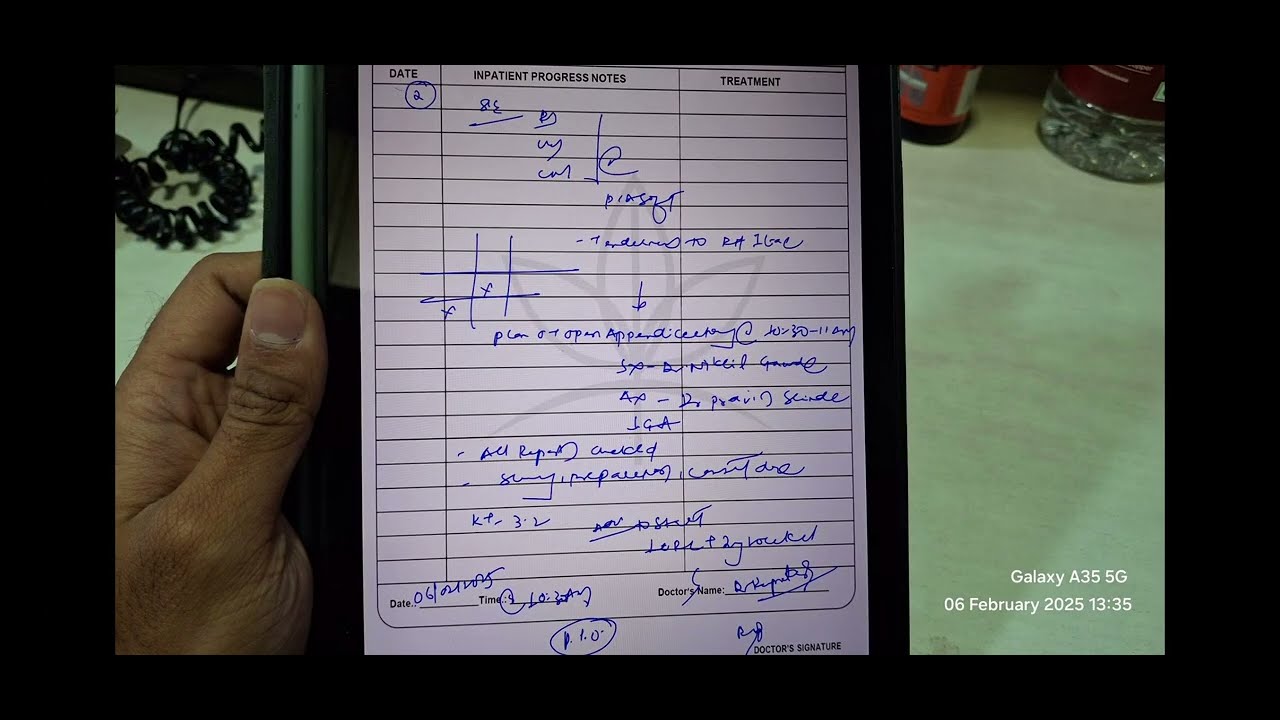 Appendicitis OT & RMO Notes #appendicitis🫁 #rmonotes📋 #hospital 🏥🩺 #icu ...