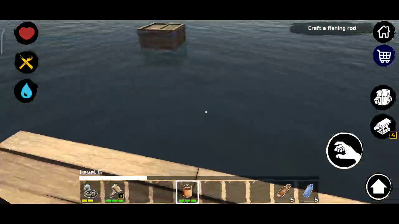 how to add planks in survival on raft - YouTube