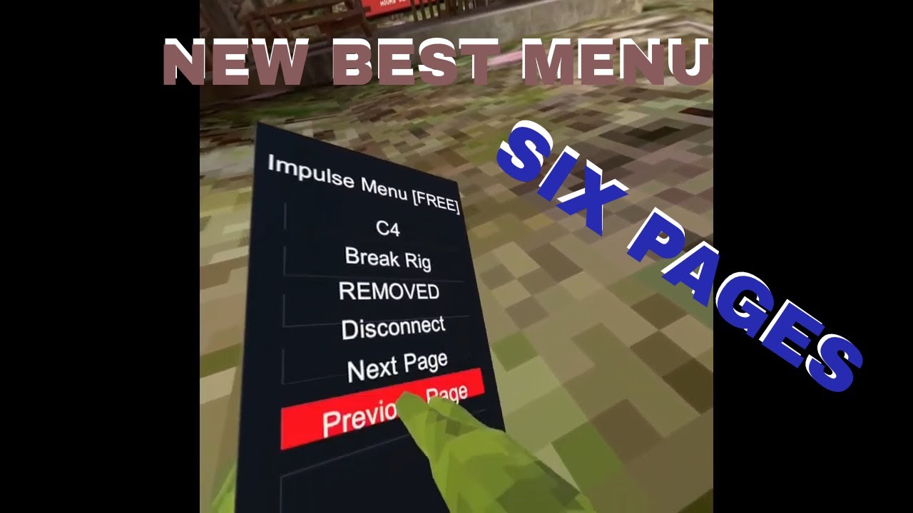 MOST OVERPOWERED MOD MENU IN GORILLA TAG! IMPULSE MENU - YouTube