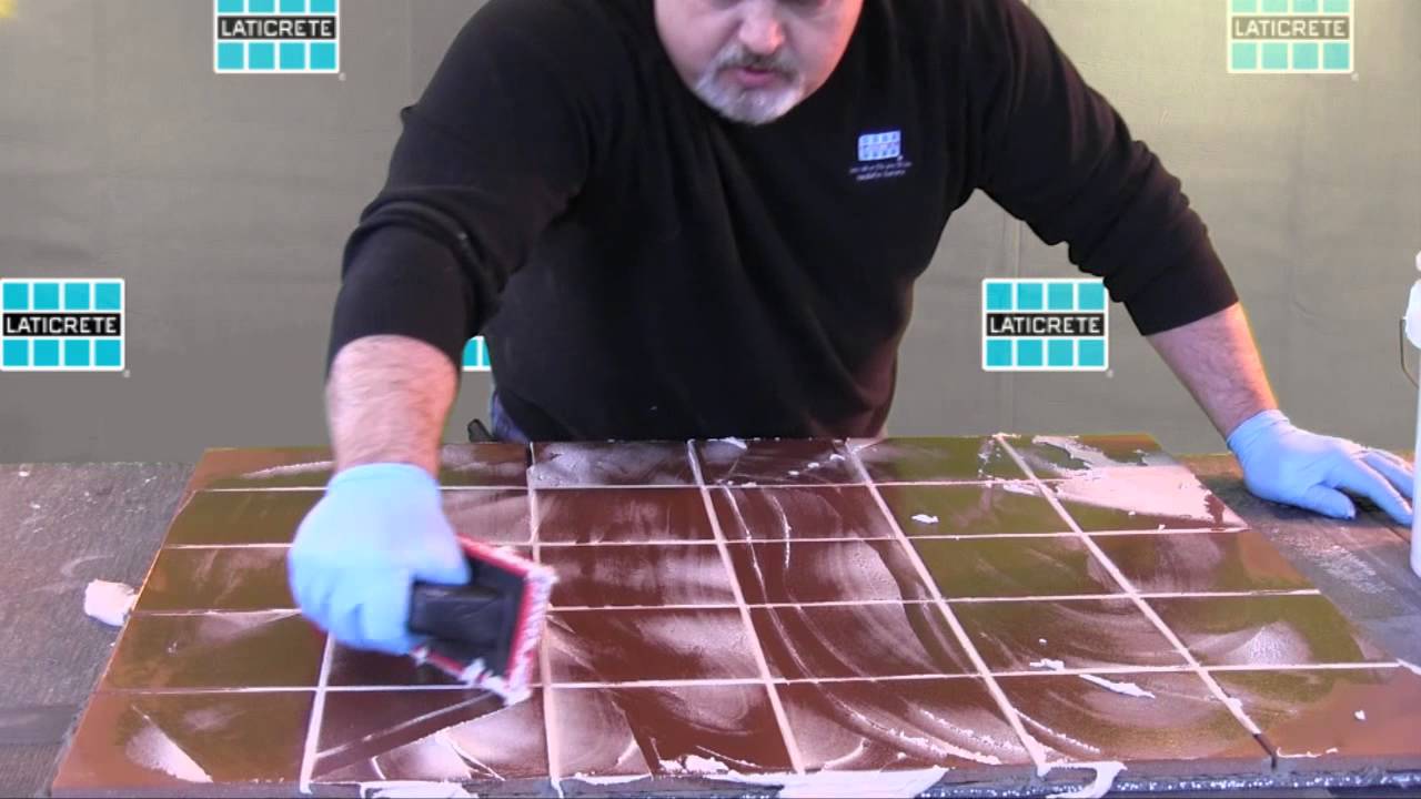 LATICRETE® SpectraLOCK® 2000 IG: Installation - YouTube