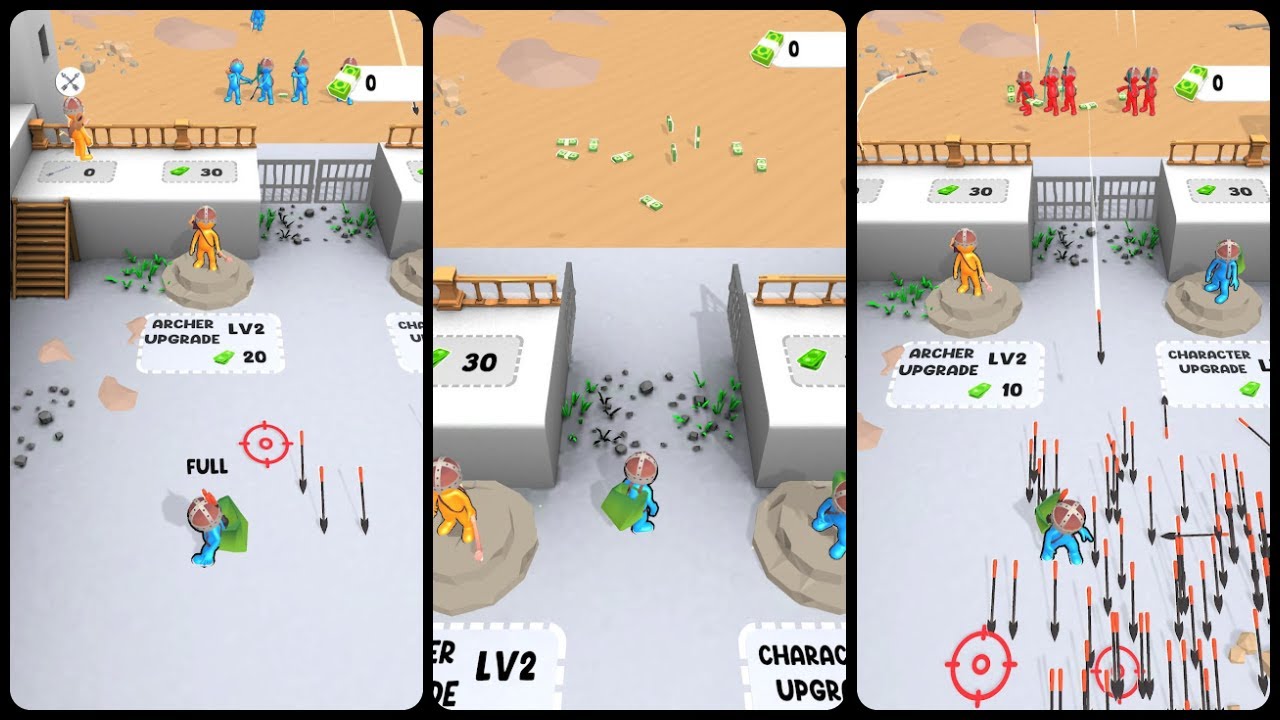Base of Archers Game Gameplay for Android Mobile - YouTube