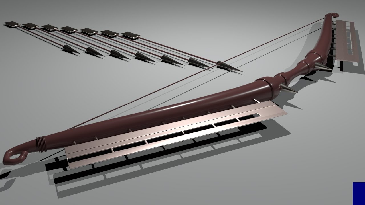 Create a bow and arrow in Maya - YouTube