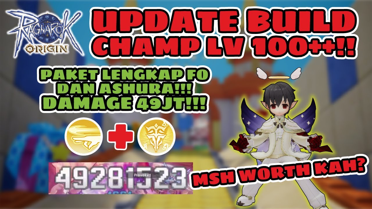 BAGAIMANA NASIB CHAMPION? UPDATE BUILD CHAMPION CAP LV 100 [IN DEPTH ...