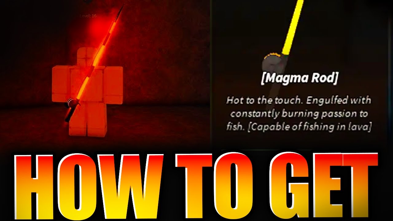 How To Get Magma Rod In Fisch | Roblox Fisch Magma Rod Guide | Lava Rod ...