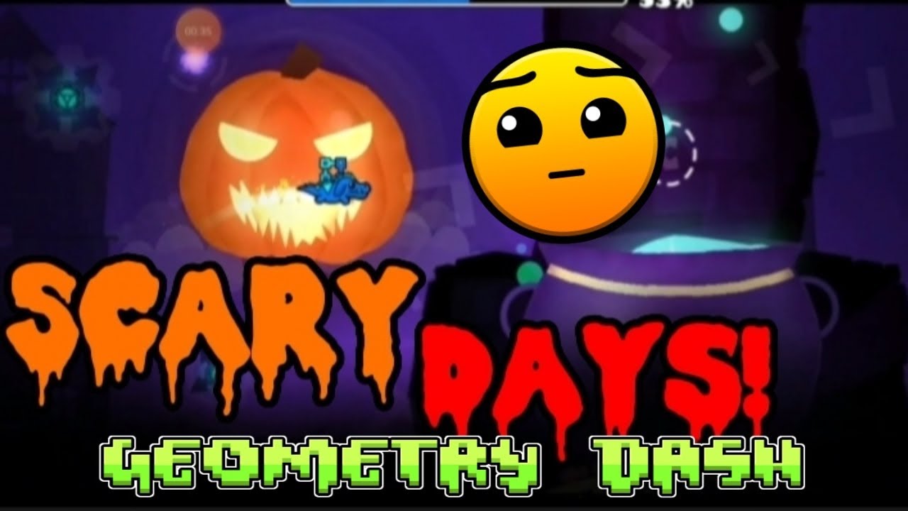 Scary days - Geometry dash by: Chuchitodomin - Daily Level #1 - YouTube