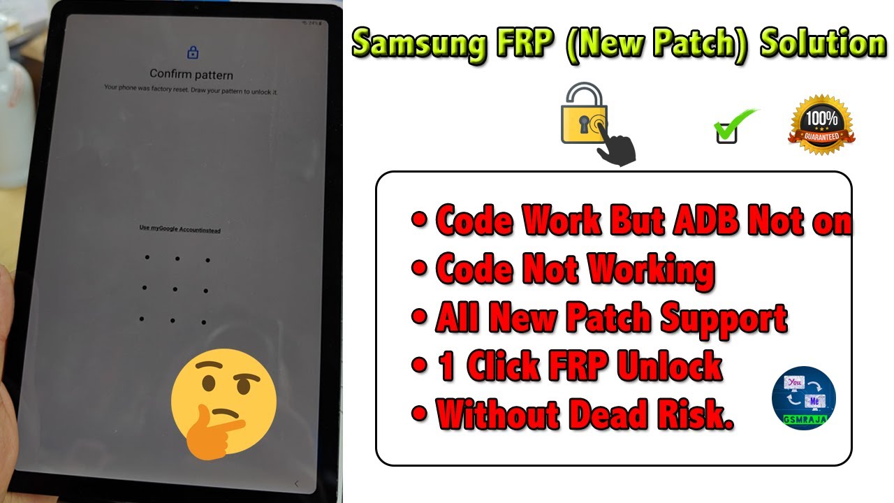 Samsung FRP Code Work But ADB Option Not show no Work (Last Solution ...