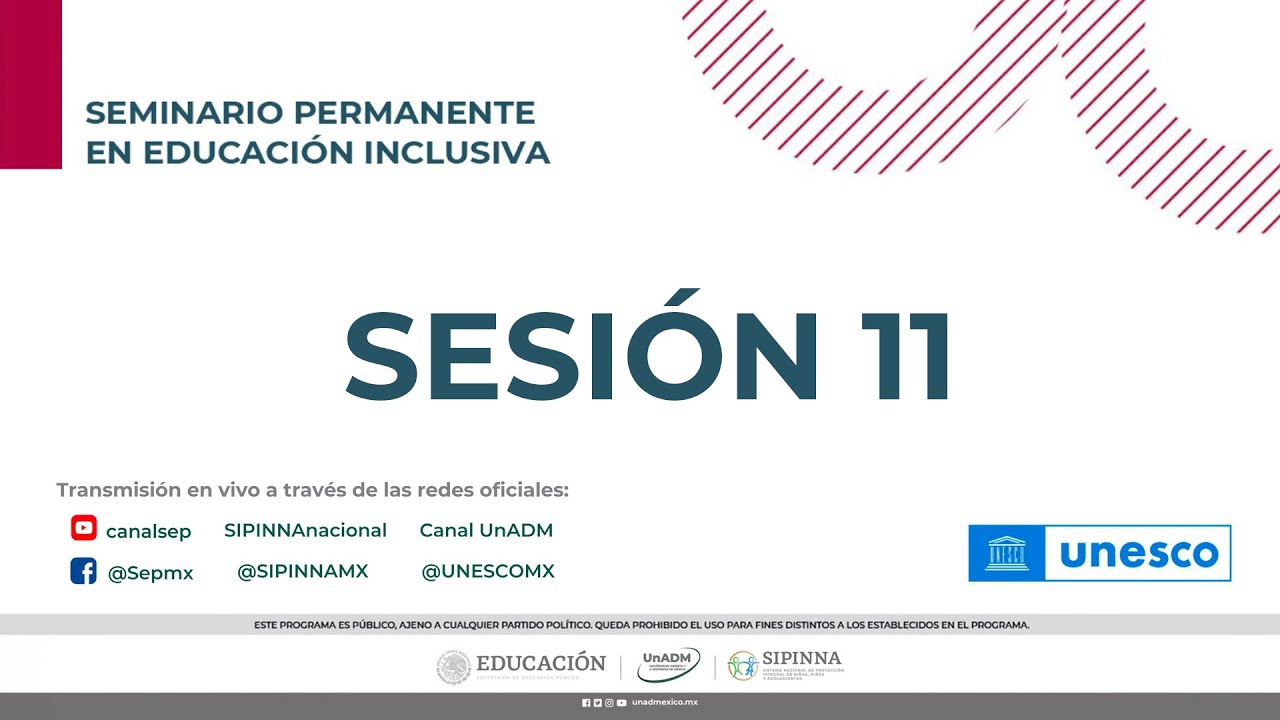 Sesión 11: experiencias de vinculación intersectorial para la inclusión ...
