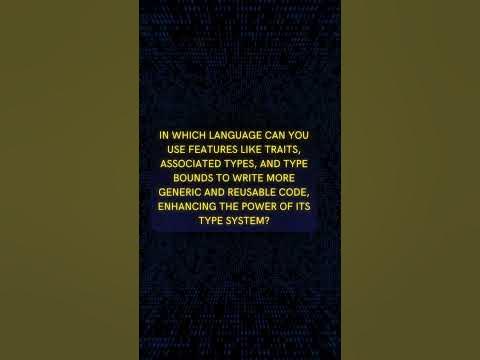 Advanced Type System Features: Rust vs Python! - YouTube