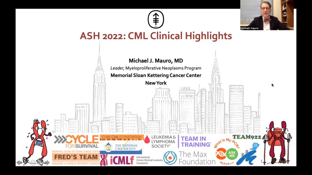 iCMLf Conversation: CML Highlights of ASH 2022 - Clinical overview ...