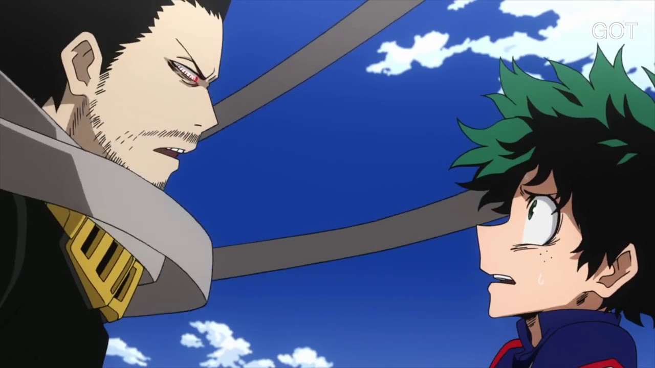 Midoriya's Ball Throw Dub - YouTube