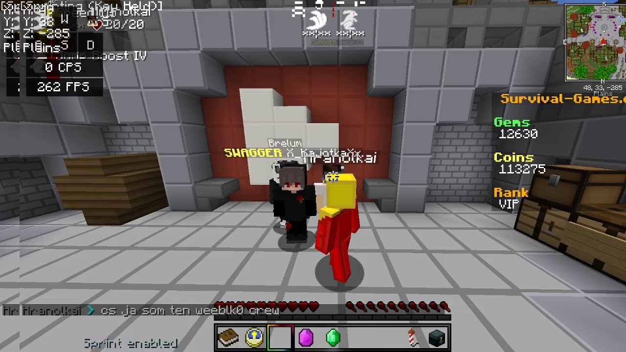 minecraft ranní stream minihry s fanoušky - YouTube