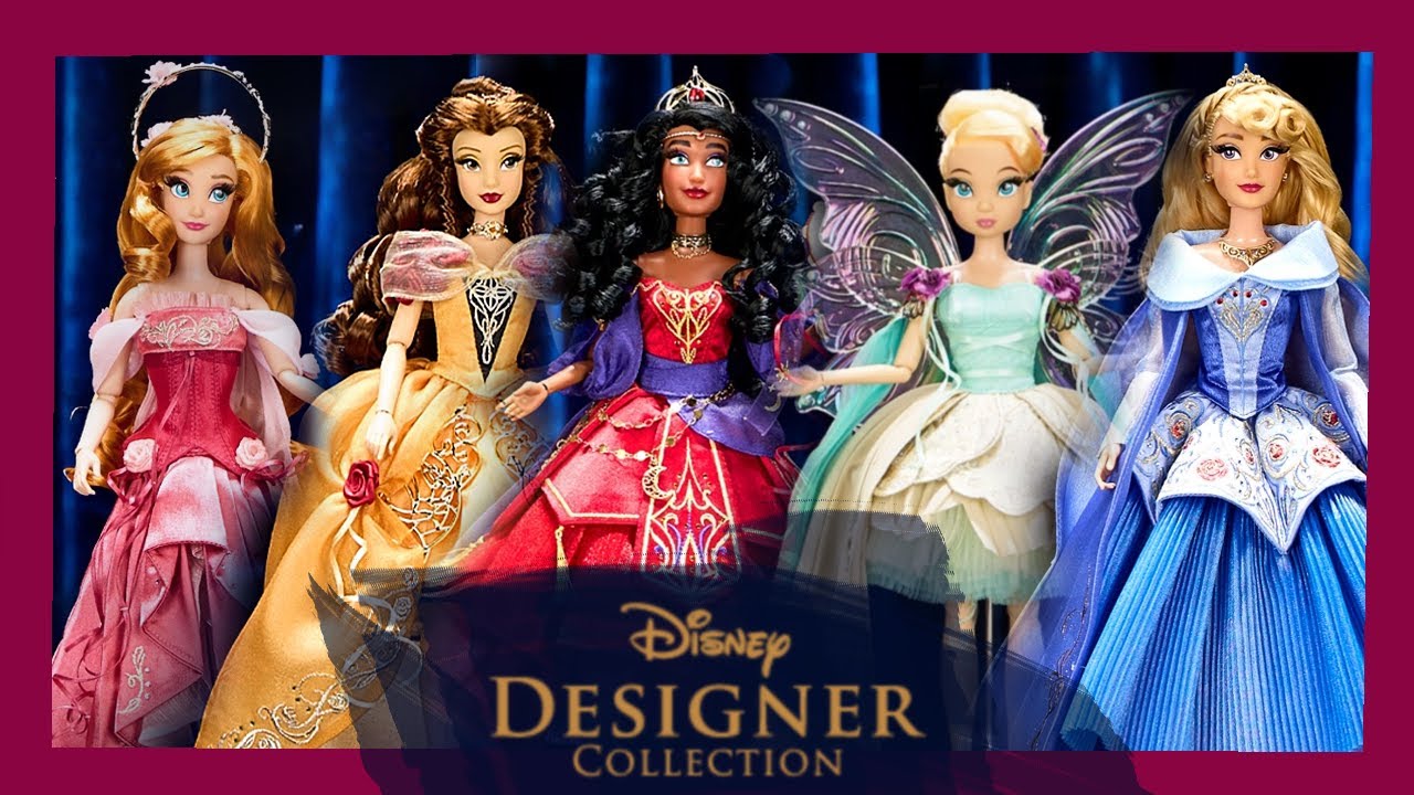 New Line of Disney Designer Dolls 👀 - YouTube