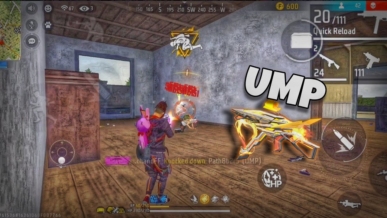 22 kills 💪 PARAFALL+UMP 90% Headshot Rate⚡| Solo SV Spread Full ...