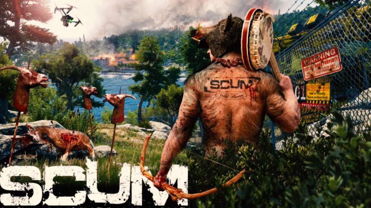 Hunting with My New BOW | SCUM | 😈 | DrSoLoQ | #193 - YouTube