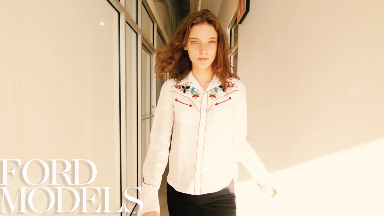 Model Moments: Ansley | FORD Models - YouTube