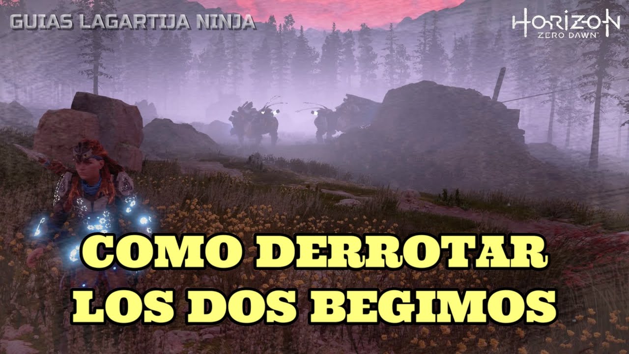 🔴 COMO DERROTAR LOS DOS BEGIMOS 📢GUIAS HORIZON ZERO DAWN #guia #begimo ...