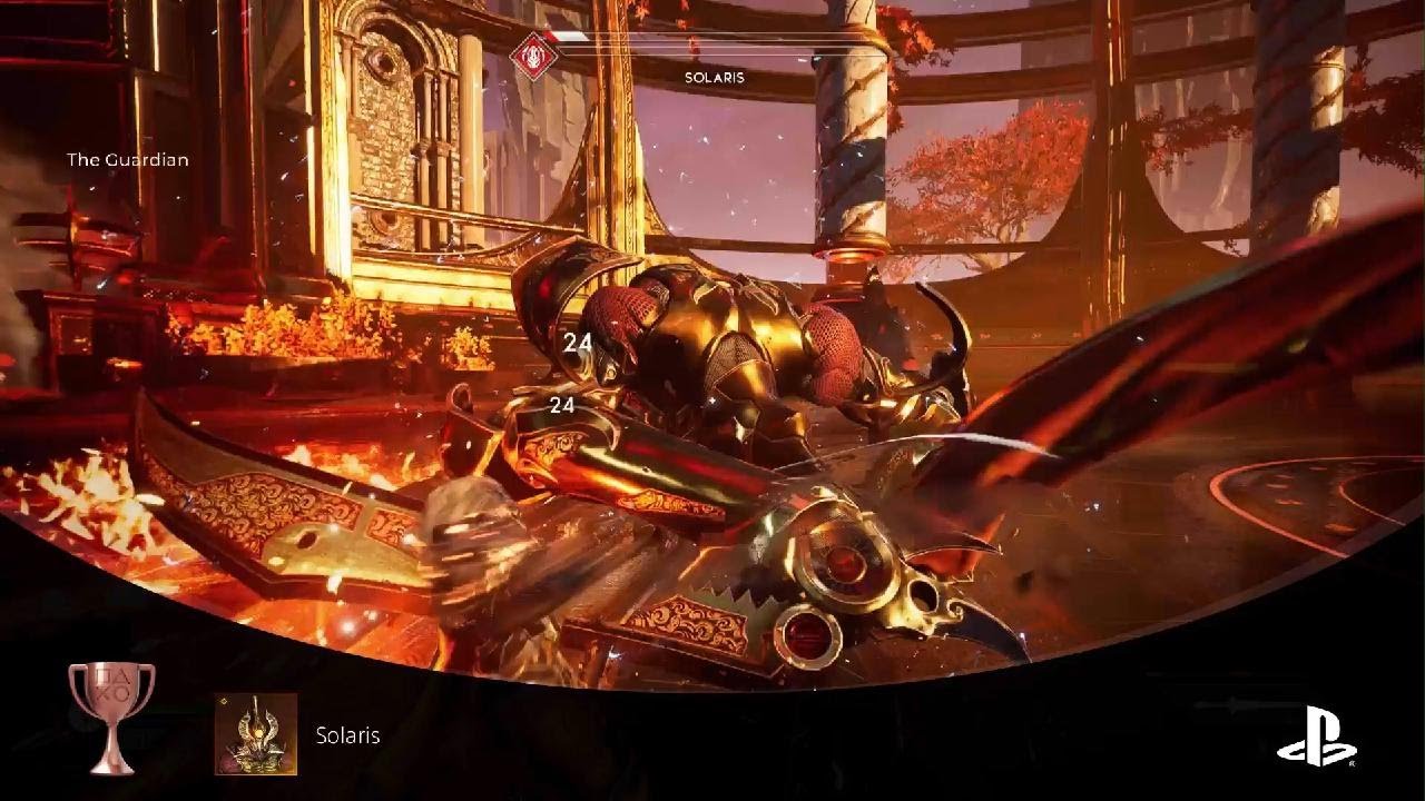 Solaris defeated! Godfall PS5 - YouTube