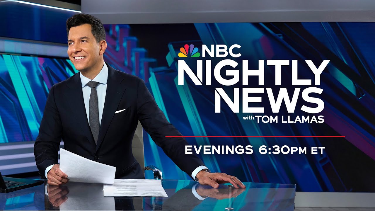 Tom Llamas debuts tonight as anchor of NBC Nightly News - YouTube
