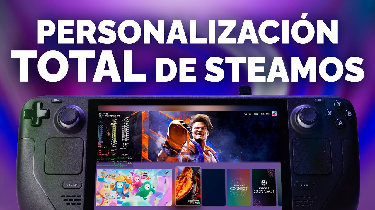 ¡Personalización TOTAL de SteamOS ️‍🔥! - YouTube