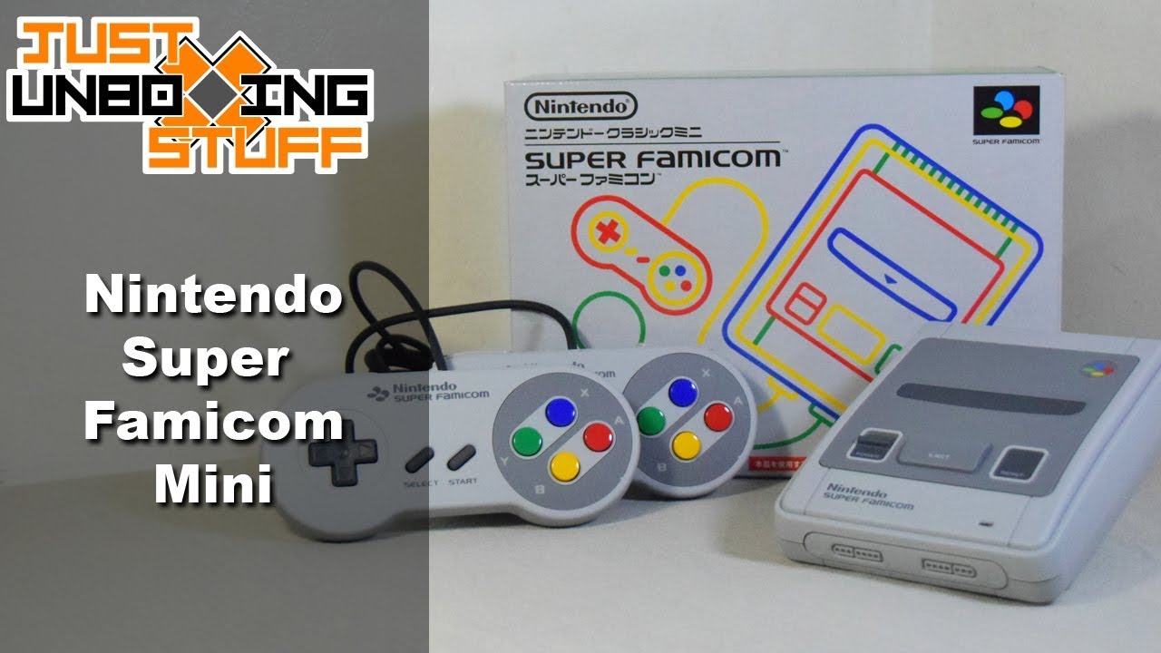 Super Famicom Mini - Just Unboxing Stuff - YouTube