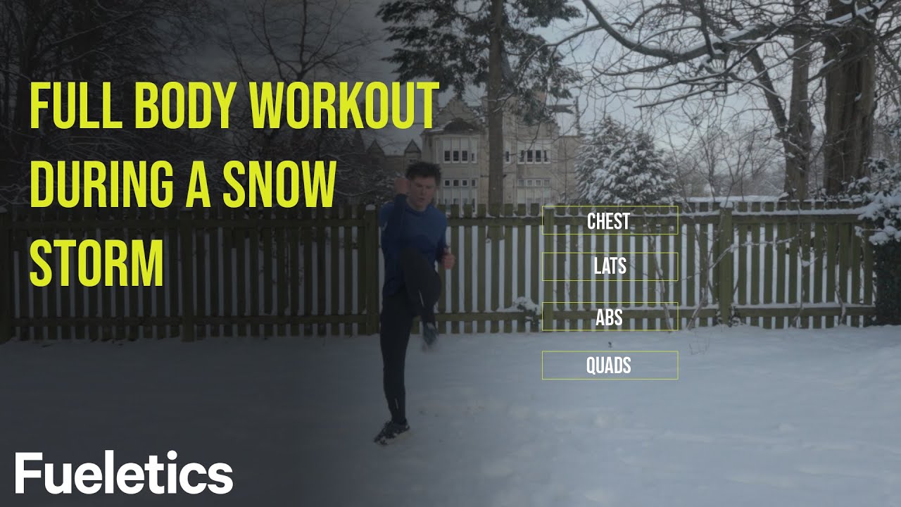 Best Full Body Workout During a Scotland Snow Storm! - YouTube