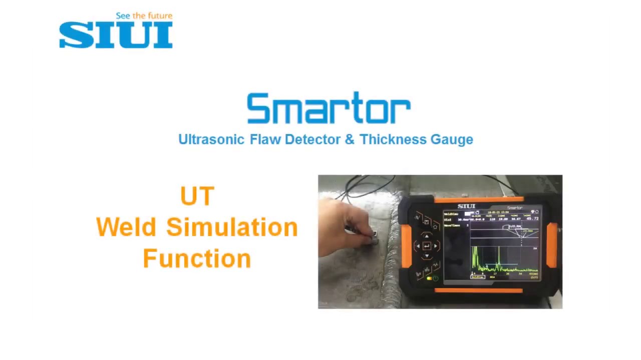 Smartor UT Weld Simulation Function - YouTube