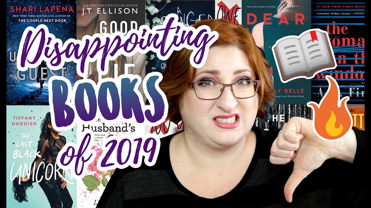 Most Disappointing Books of 2019 - YouTube