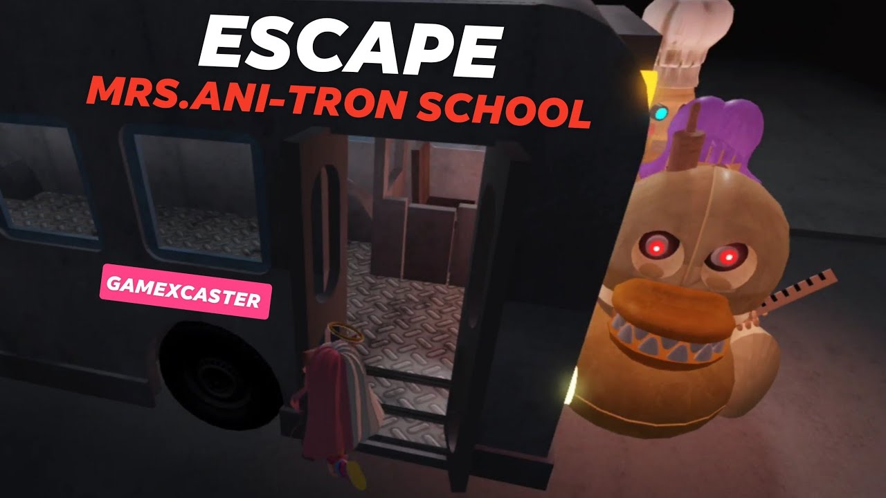 ผีขี้โกงอะ รุมตีแม่ทั้งเกมเลย Escape Mrs. Ani-Tron School - YouTube