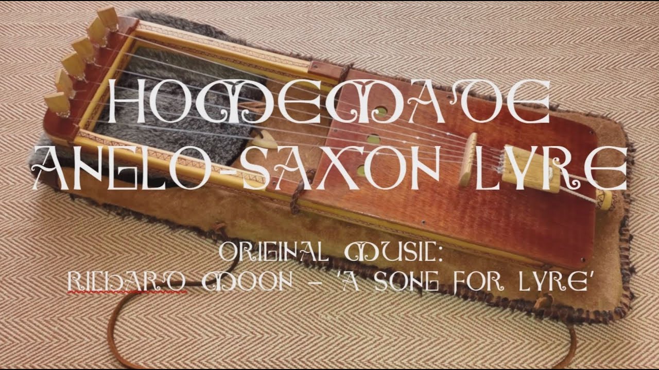 Homemade Anglo-Saxon Lyre - YouTube