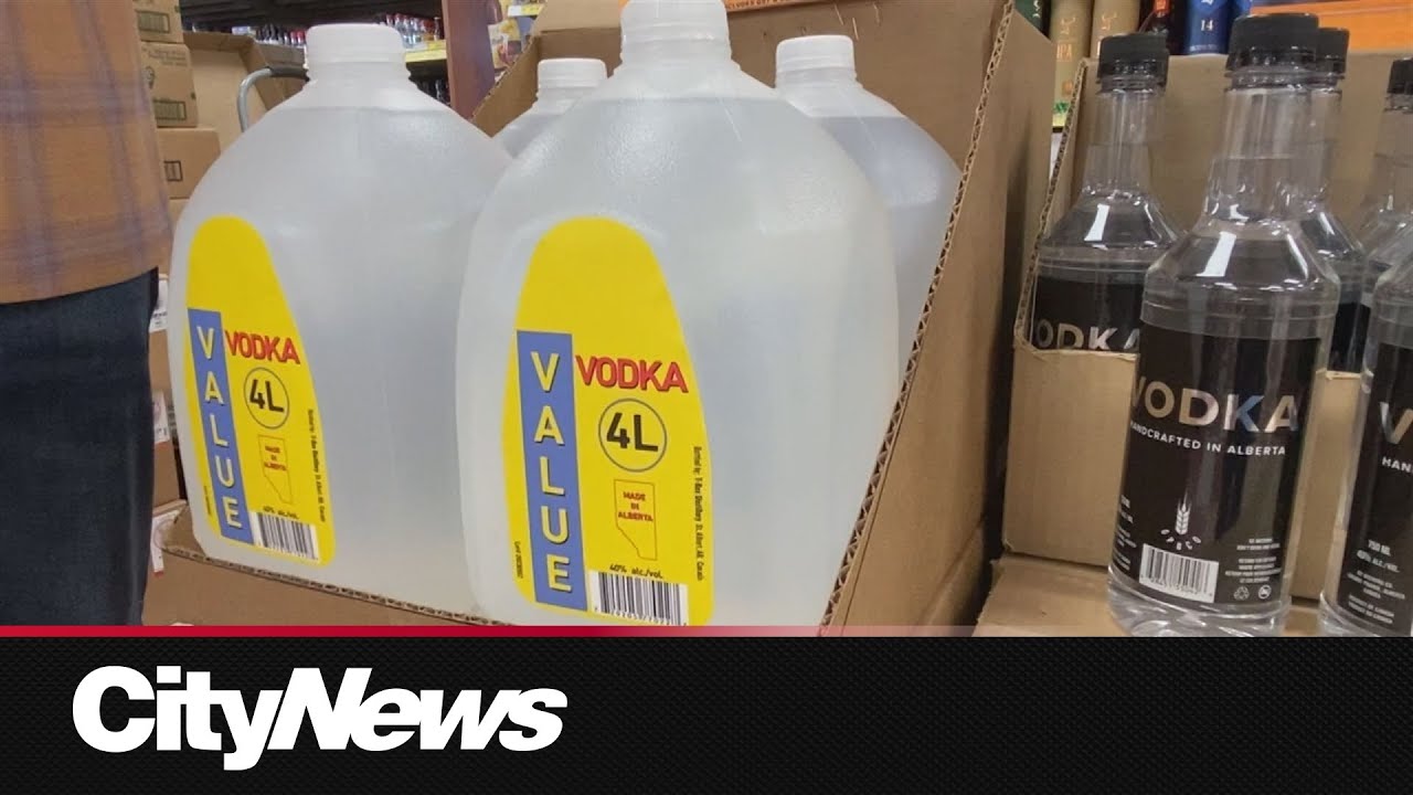 Viral vodka jug prompts government price review - YouTube