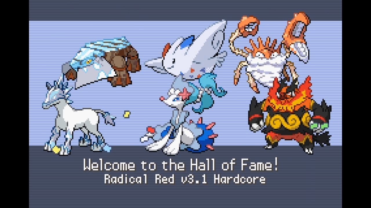 Radical Red 3.1 (Hardcore Mode Red/White/Blue Team) - Elite 4/Champion ...