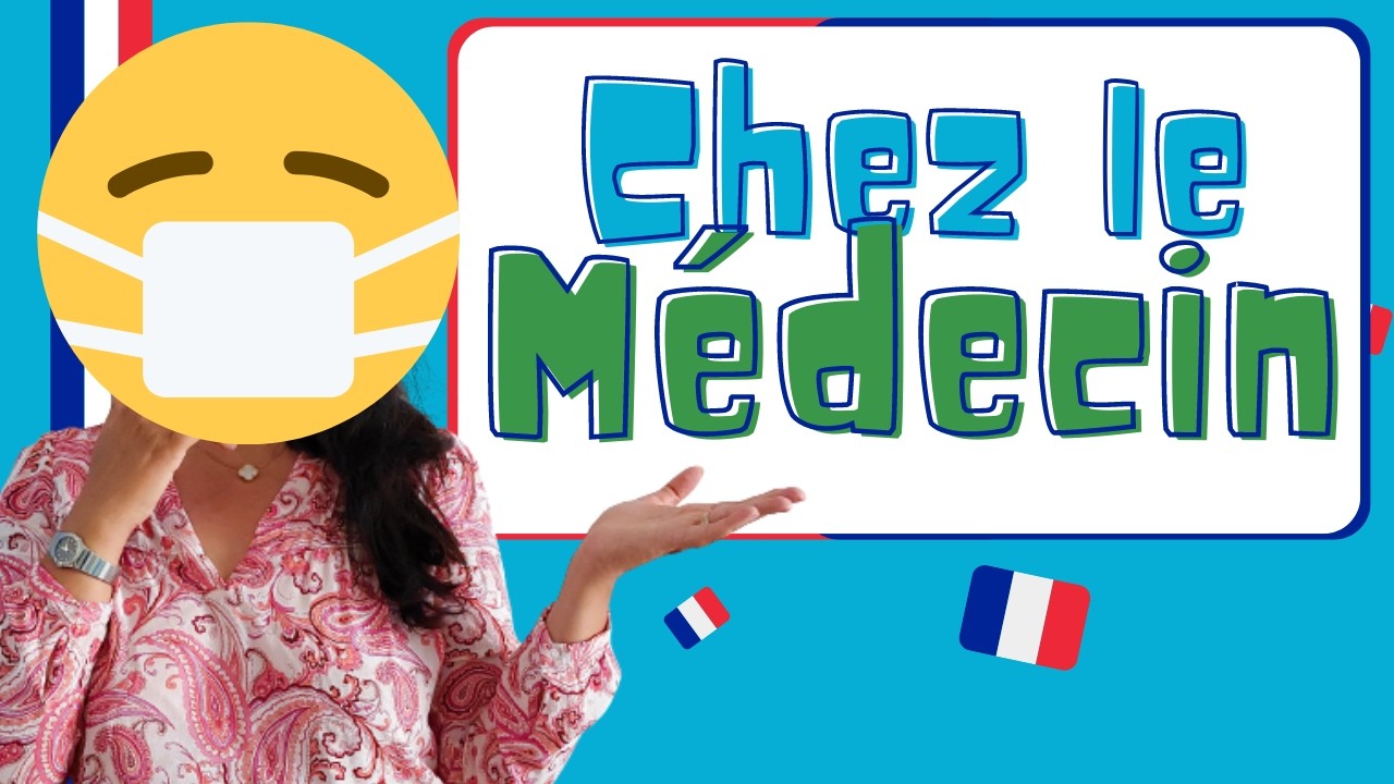 Dialogue chez le MÉDECIN en français facile - YouTube