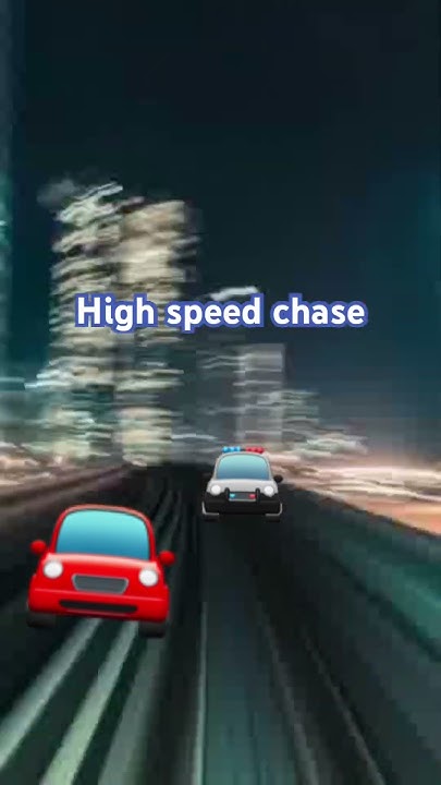High speed chase - YouTube