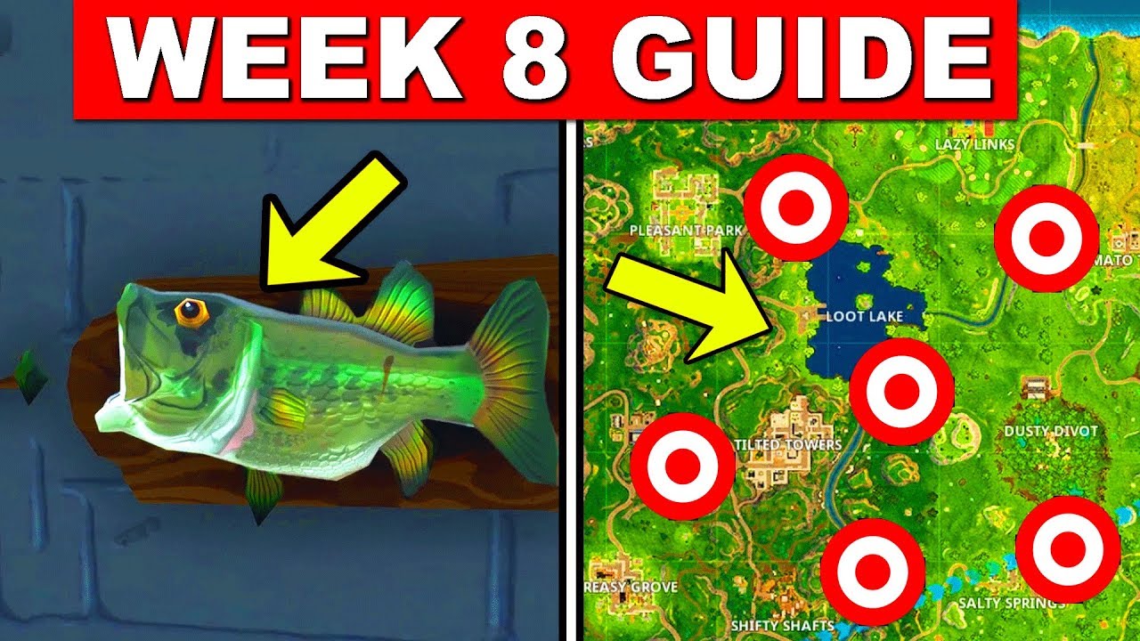 Fortnite ALL Season 6 Week 8 Challenges Guide! Fortnite Battle Royale ...