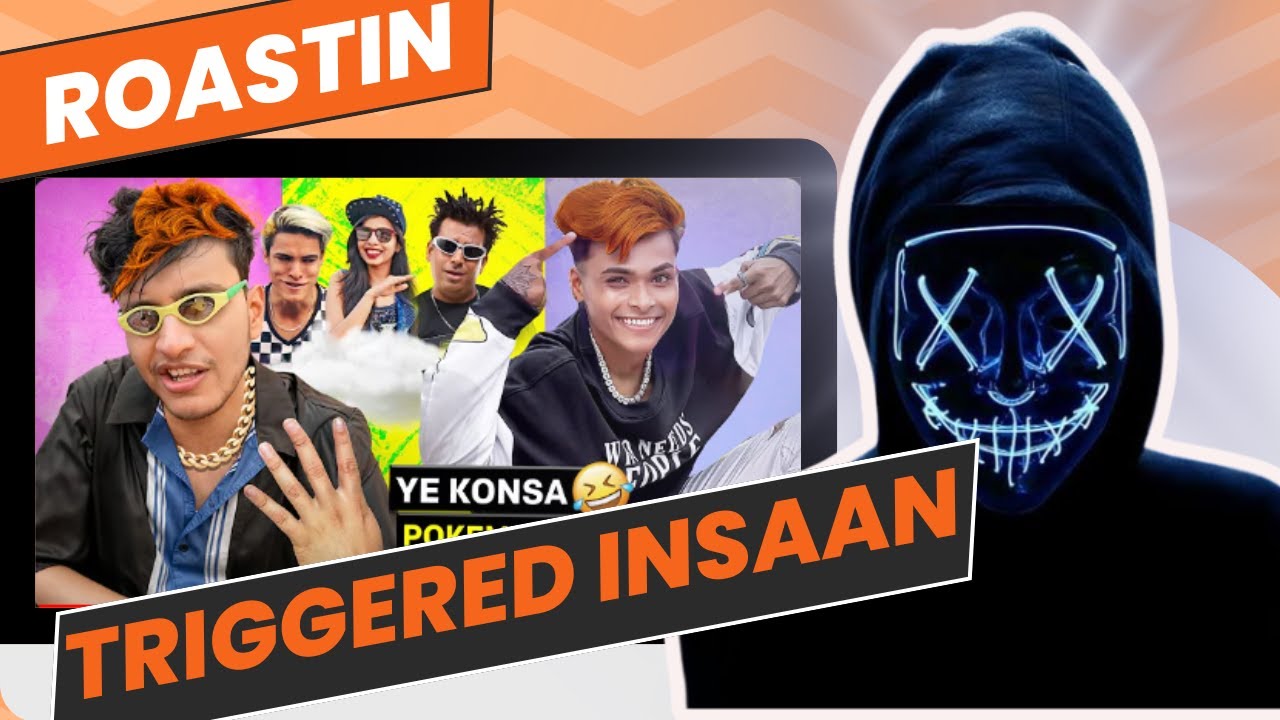 @triggeredinsaan INSTAGRAM REELS ROAST | ANGRY MASK ROASTING - YouTube
