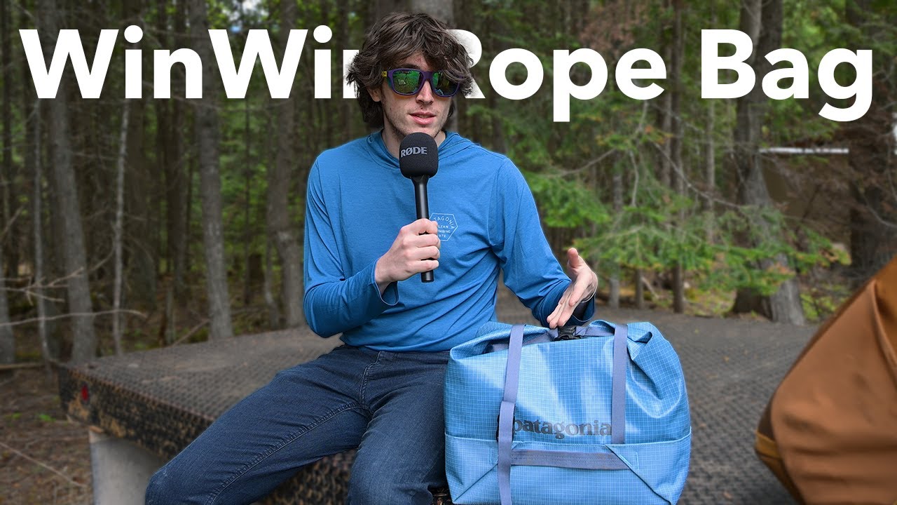 Patagonia WinWin Climbing Rope Bag 22L (Short-Term Review) - YouTube